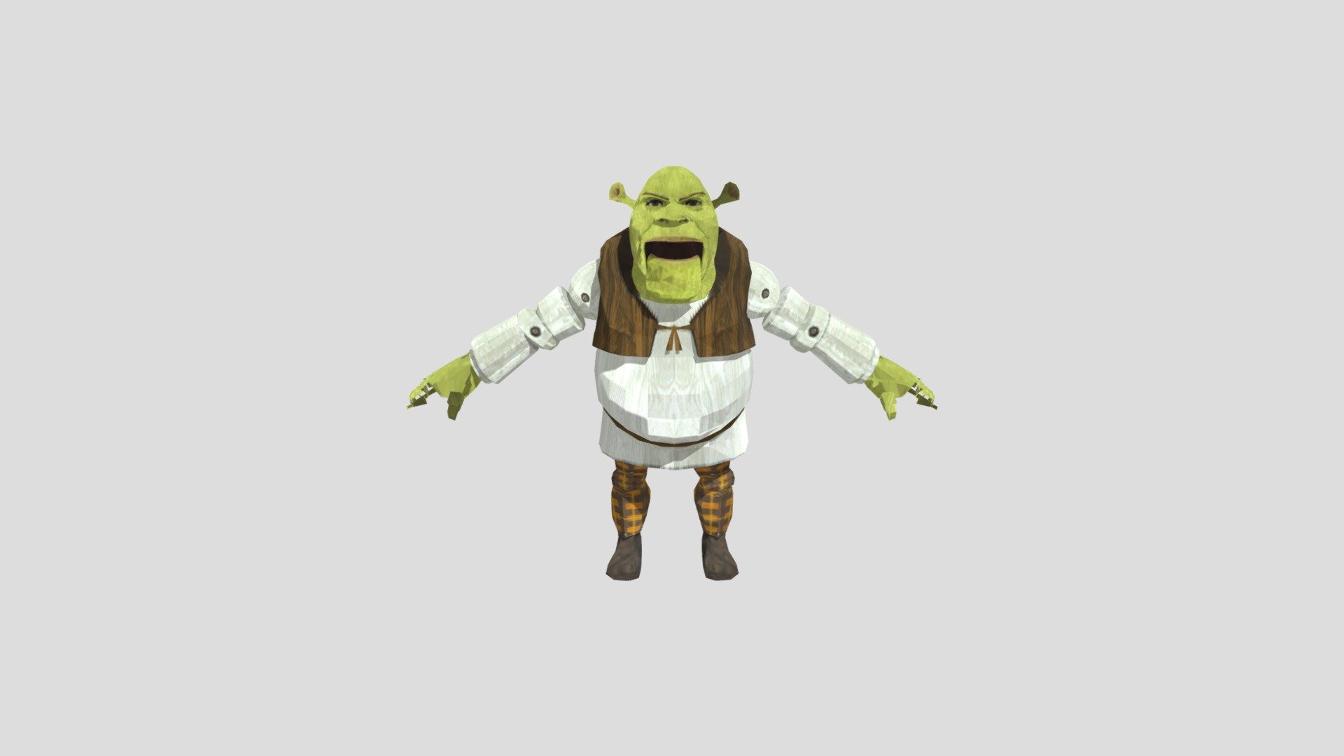 shrek puppet - Download Free 3D model by Kyle.withem [639745f] - Sketchfab