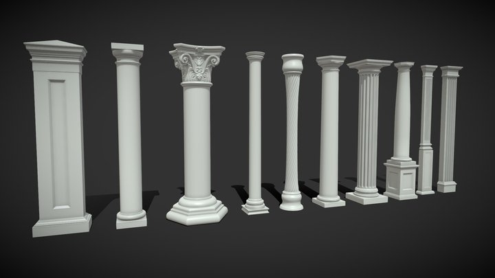 Doric 3D models - Sketchfab