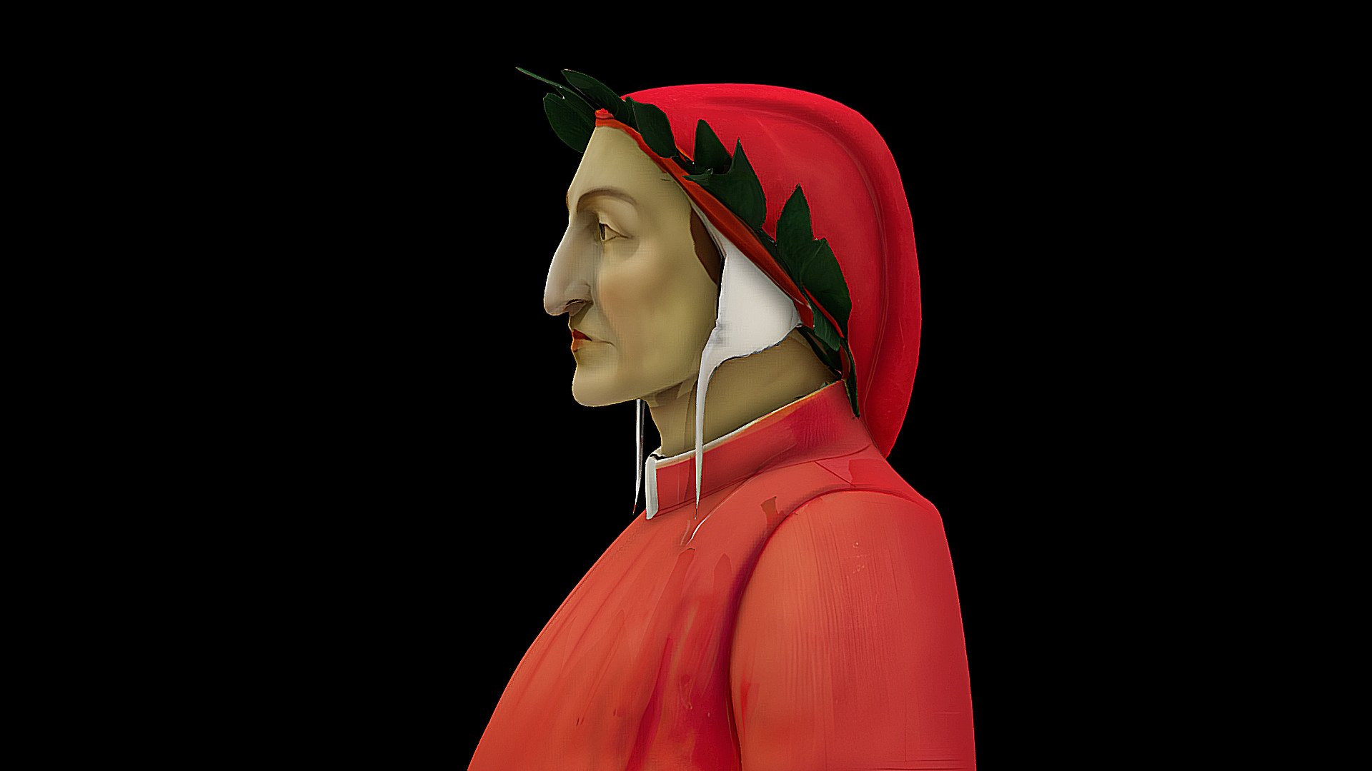 Dante Alighieri - GET THIS MODEL ↓ - 3D model by yugengen [63976c9 ...