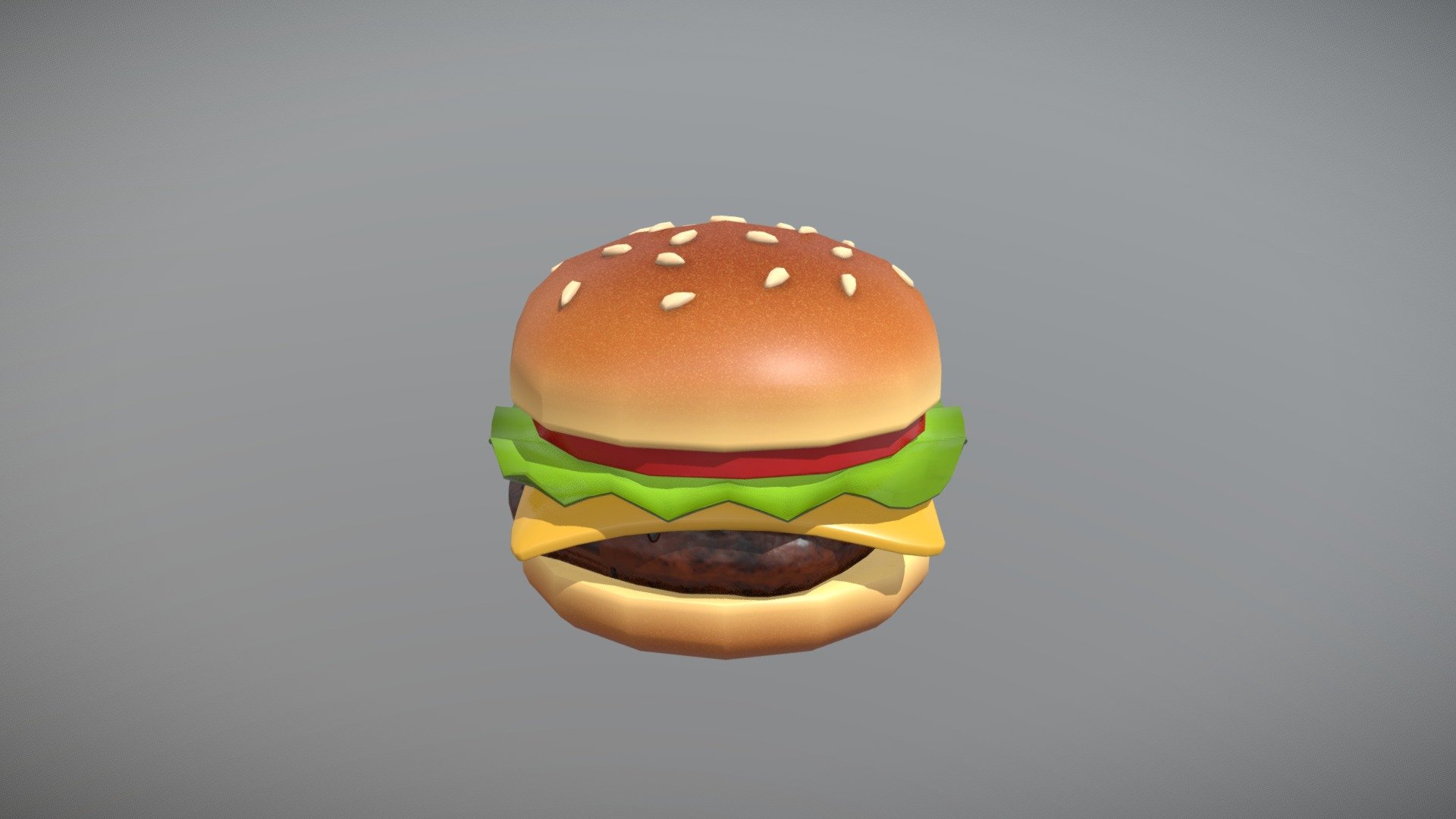 Hamburger 02 - 3D model by Spaghetti 3D (@annaspaghetti) [6398601 ...