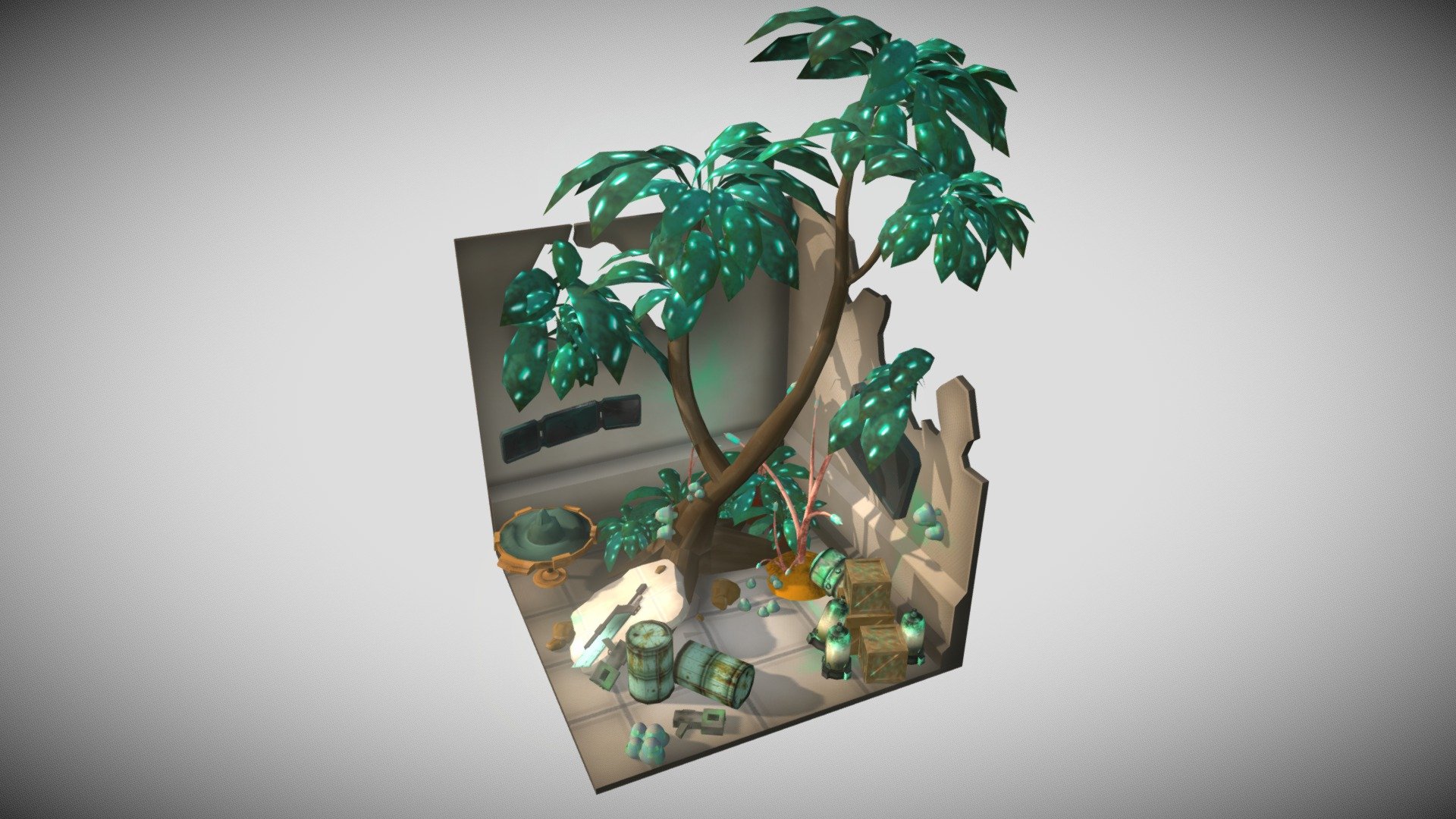 Abandoned Laboratory - 3D model by Gemma Tietjens (@w2ts44) [6398d75 ...