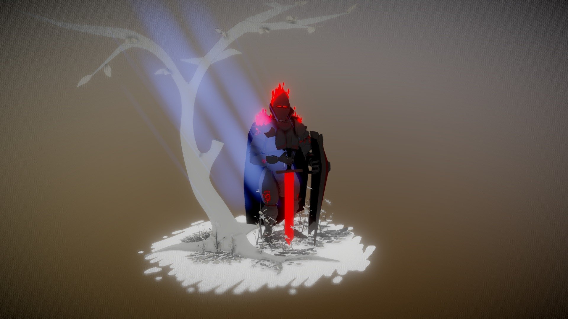 Dark Knight - npr - Download Free 3D model by Chaitanya Krishnan ...
