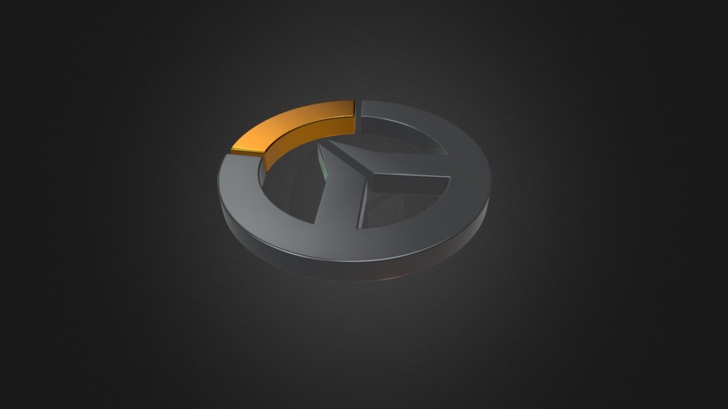 Overwatch Logo - Download Free 3D model by Loose Hand Studio (@kazian ...