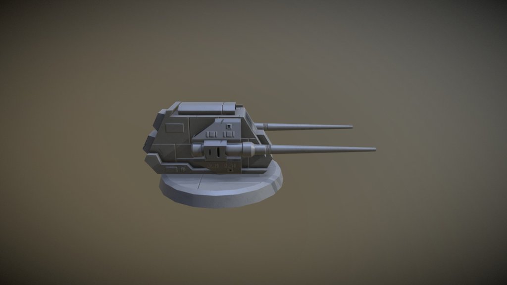 Light Turbolaser - 3D model by Elratie [639a9be] - Sketchfab