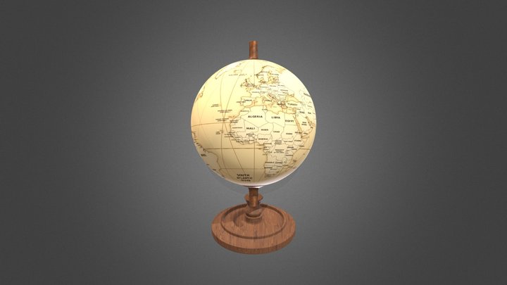 Worldmap 3D models - Sketchfab