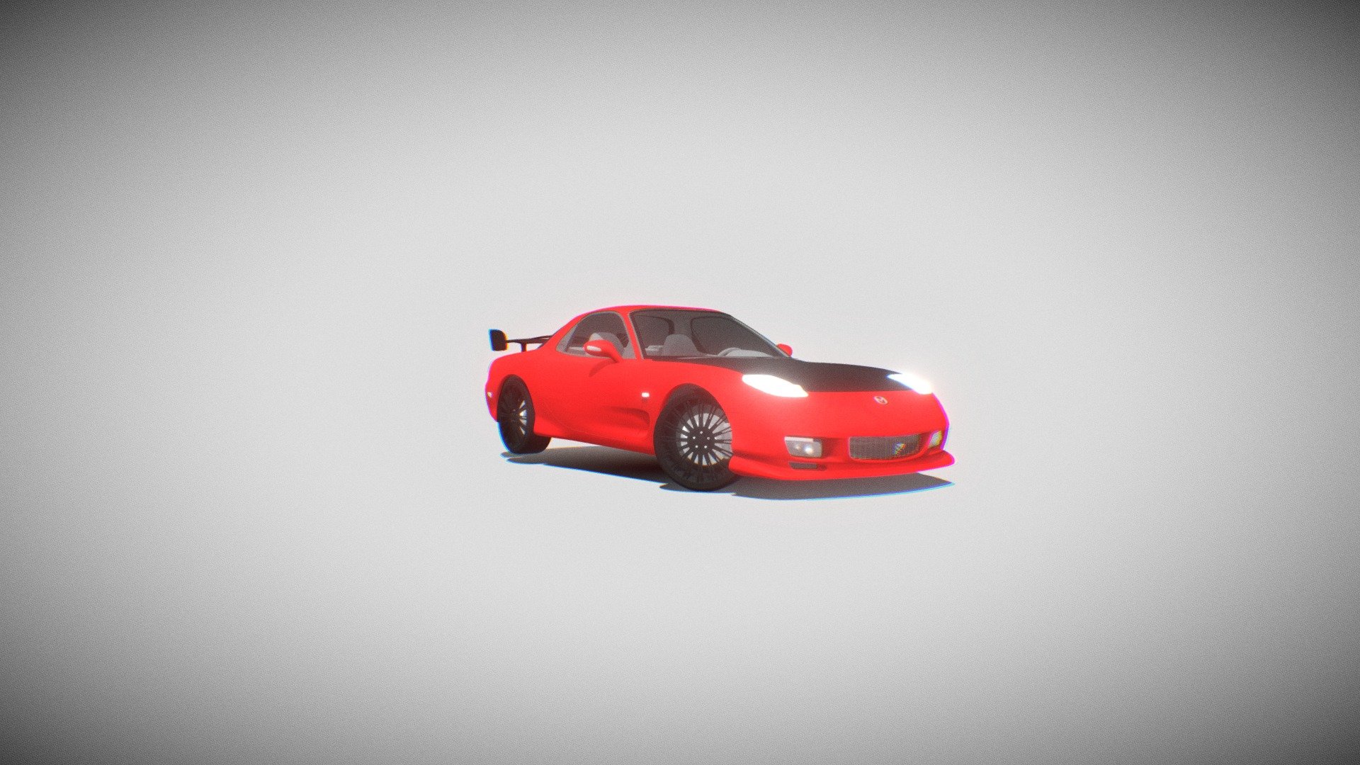 Mazda RX7 - Download Free 3D model by David_Holiday [639d135] - Sketchfab