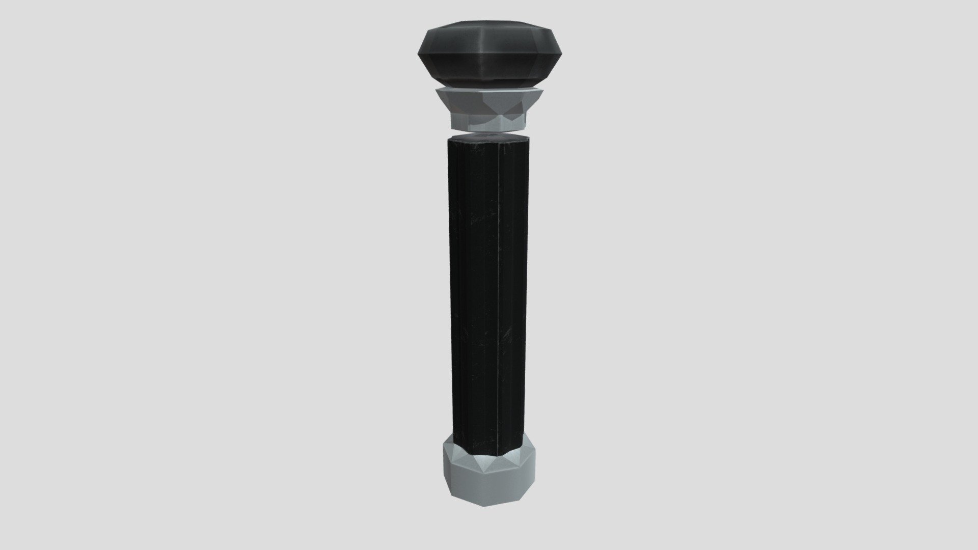 Bollard - 3D model by Crafty_Rhys [639d9dc] - Sketchfab