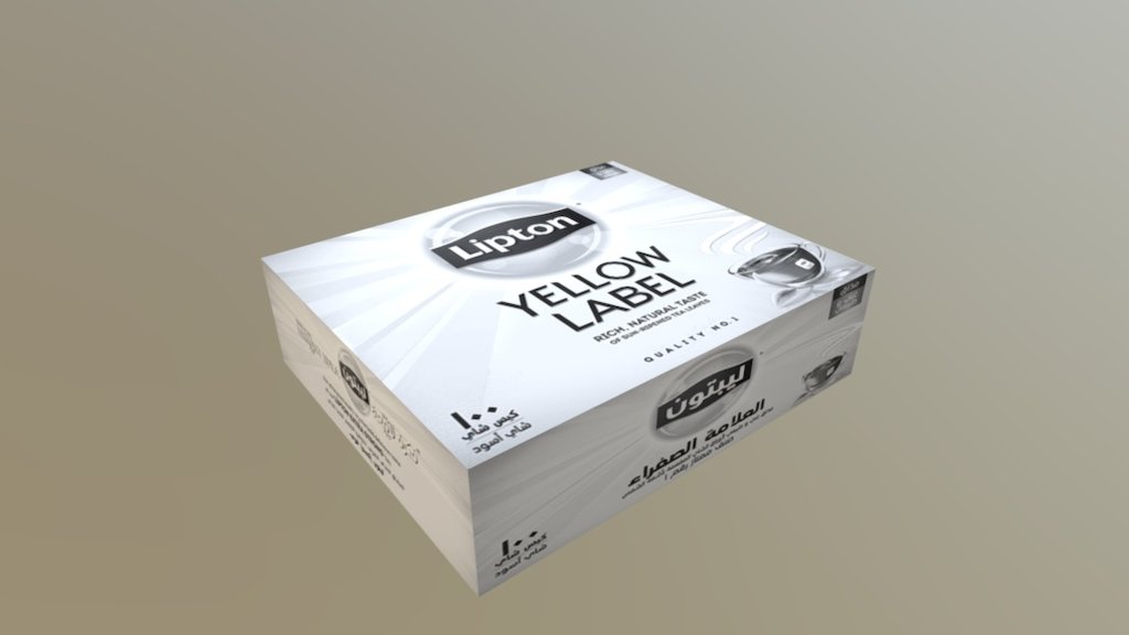 Lipton Box - 3D model by liptoneg [639eb34] - Sketchfab