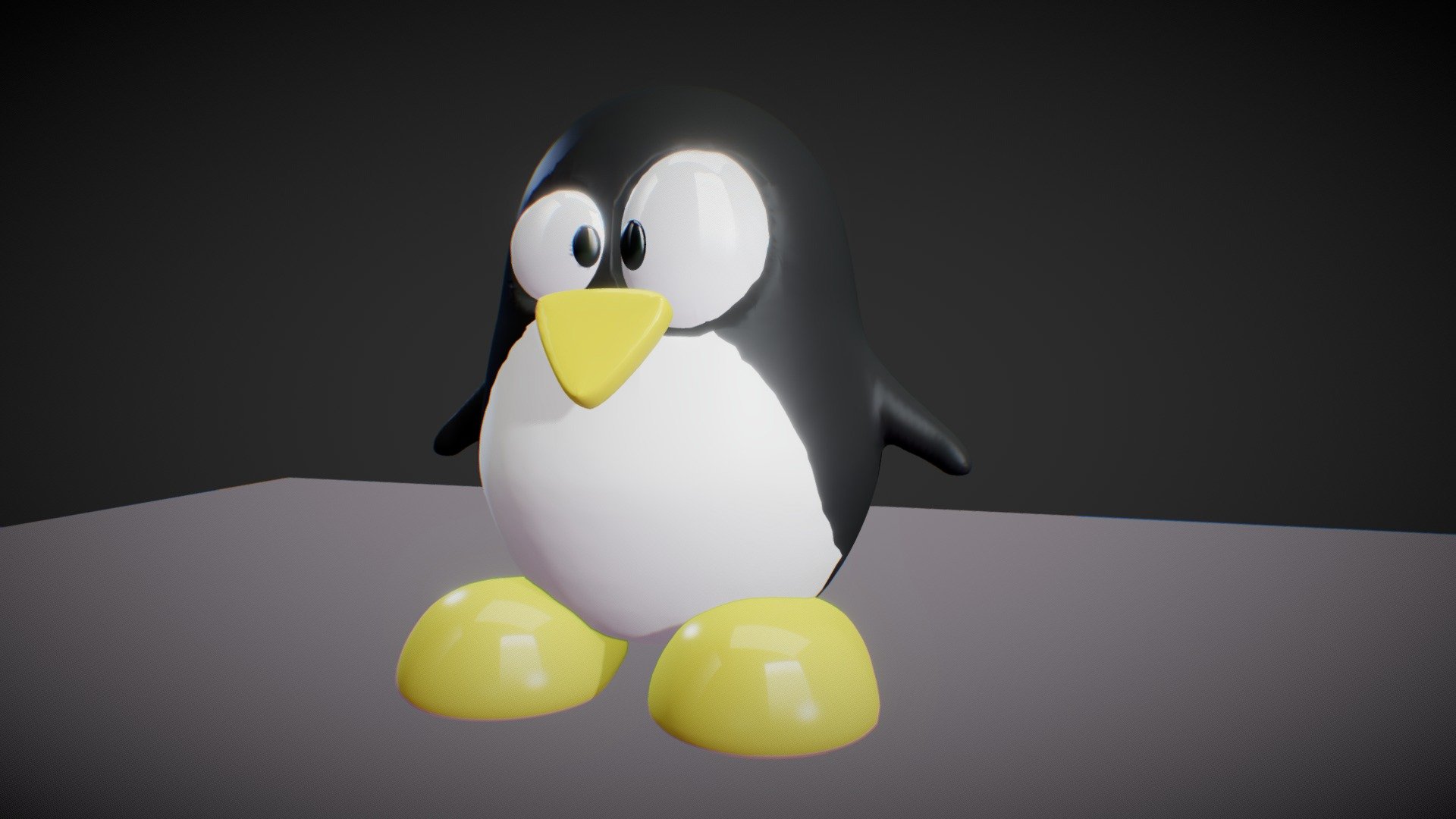 tux - 3D model by AntonioDeFrancesco [63Mh9pI] - Sketchfab