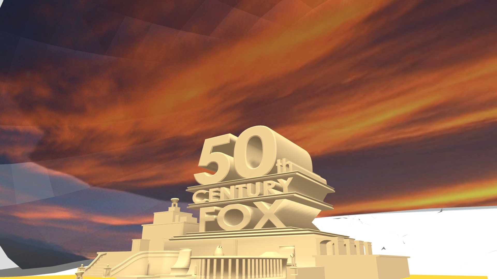 50th Century Fox logo by 50thcenturyfox remake - 3D model by alex12455🌈 ...