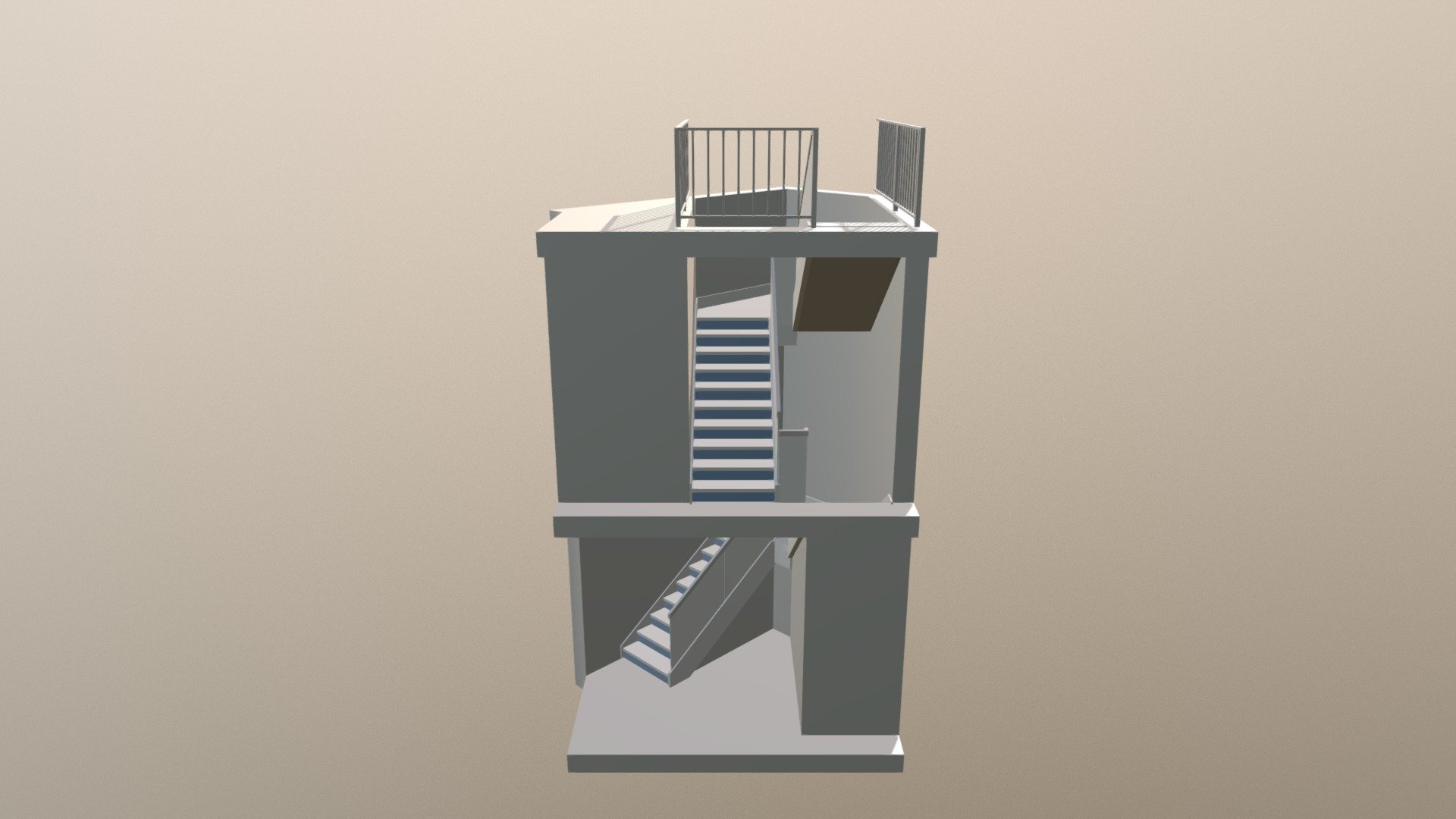 Загорская 25 - 3D model by guseu [63a351e] - Sketchfab