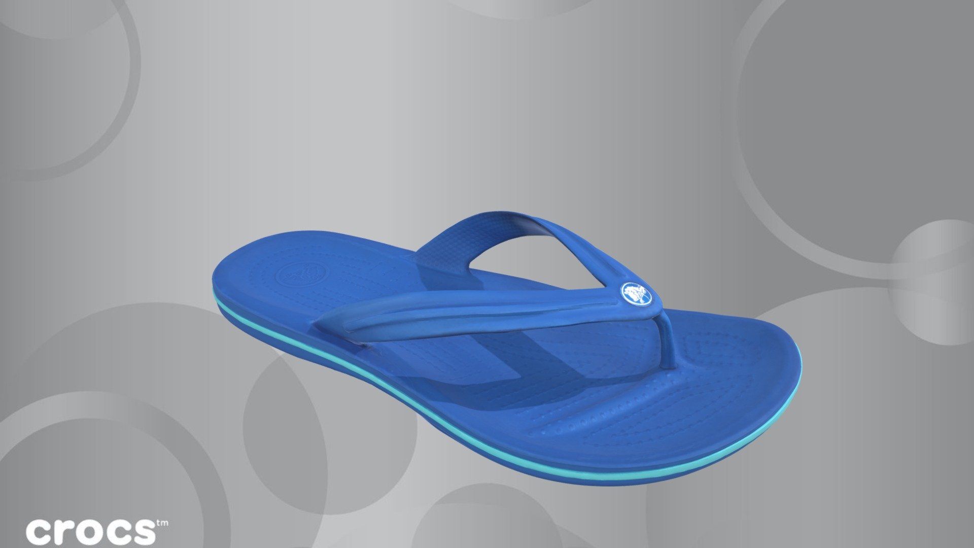 CROCS - Crocband Flip - 3D model by Crocs [63a358b] - Sketchfab