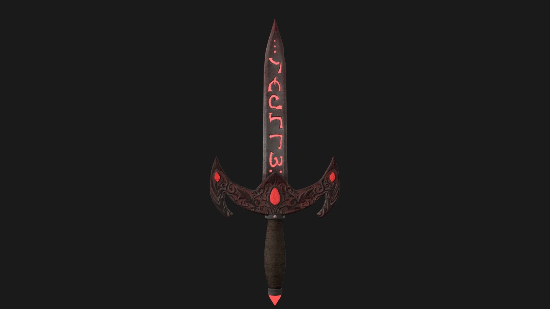 Demon's Dagger - 3D model by funkiebat [63a363a] - Sketchfab