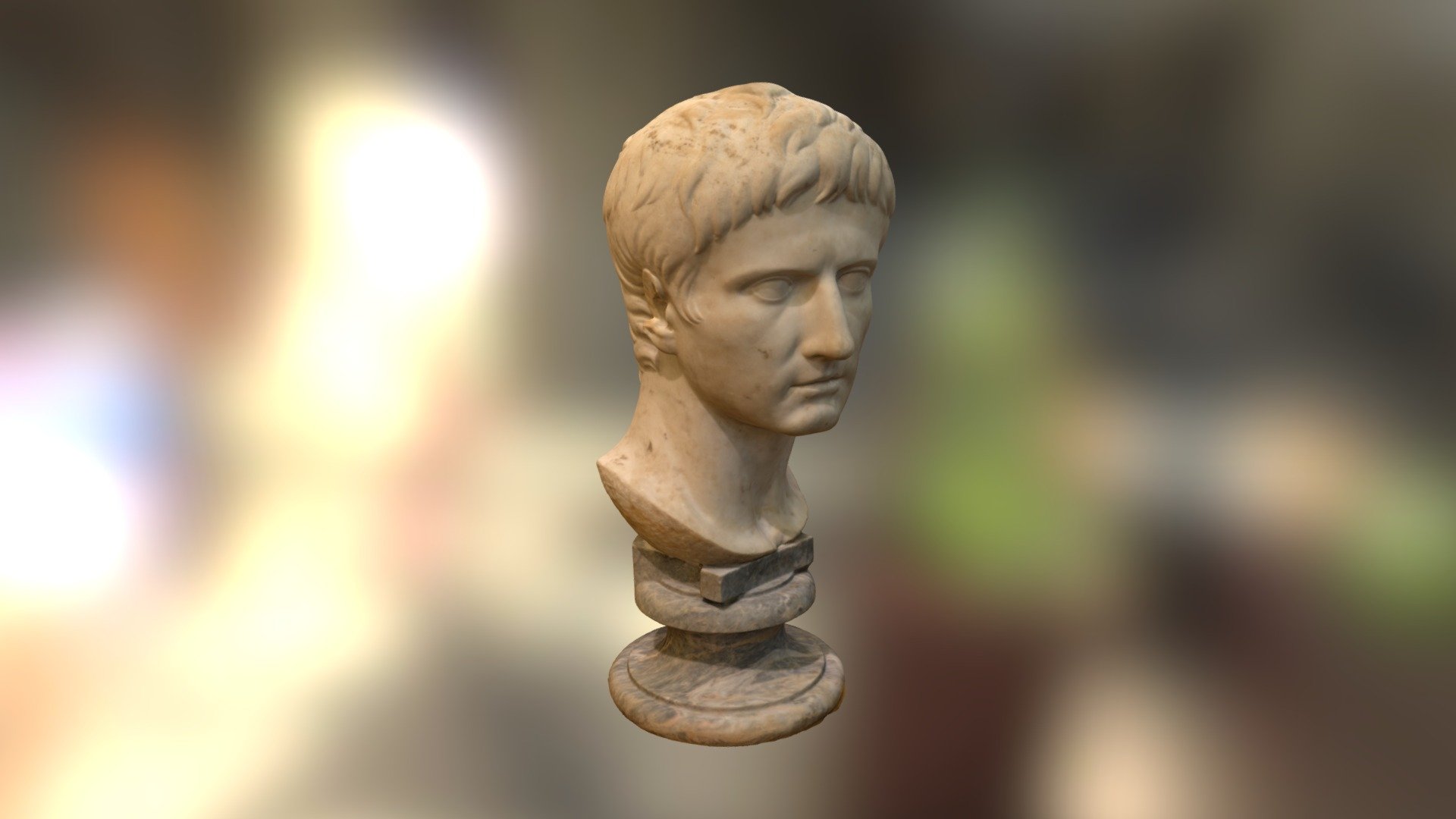 The Emperor Augustus - Download Free 3D model by Geoffrey Marchal ...