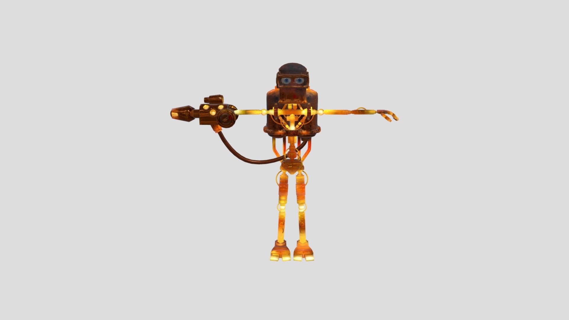 Flamethrower Shiny Endo - Download Free 3D model by Slim Shady ...