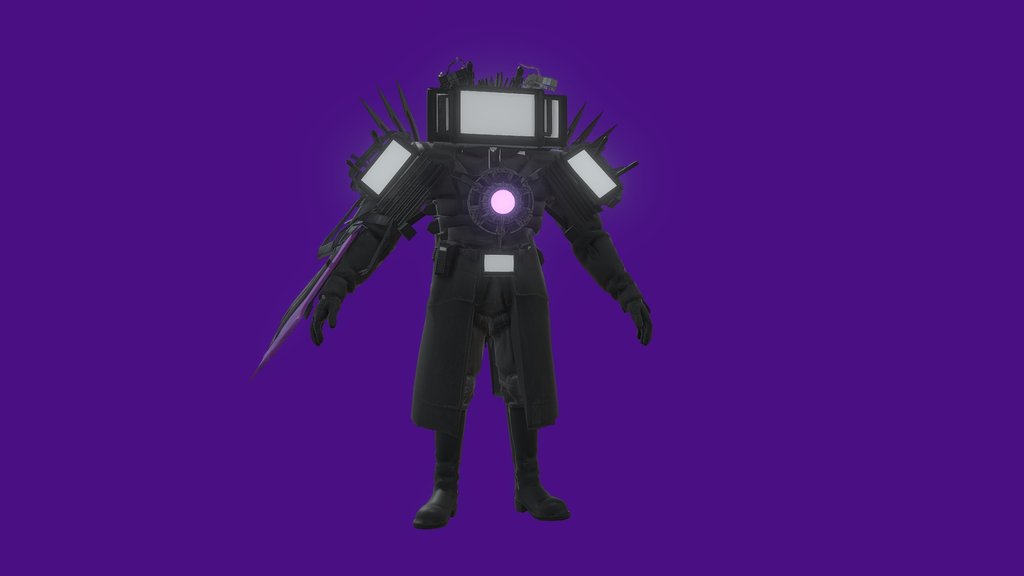 Titan TV man - A 3D model collection by adam23mh23 - Sketchfab