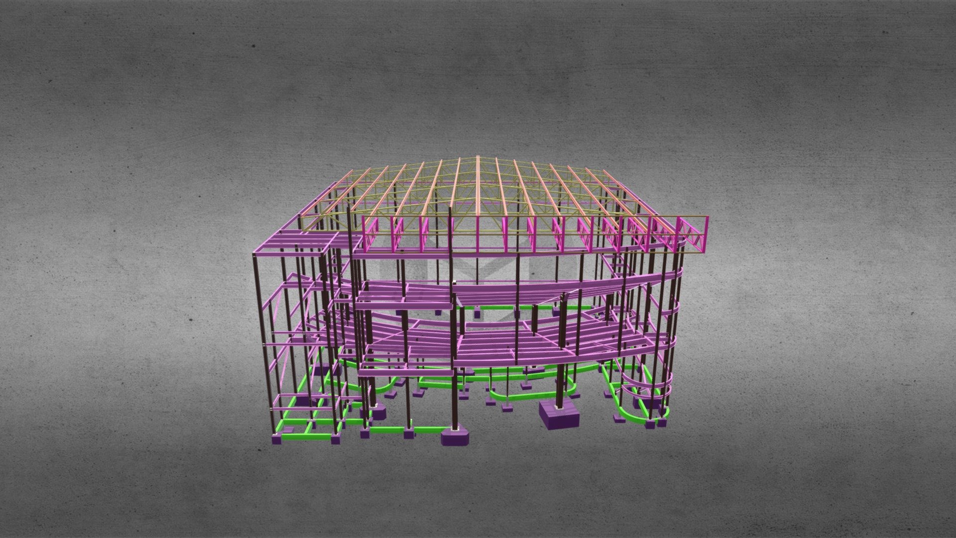 Estrutura PIB Flamboyant - 3D model by Victor Martins (@josevictordeoliveiramartins) [63a6444 ...