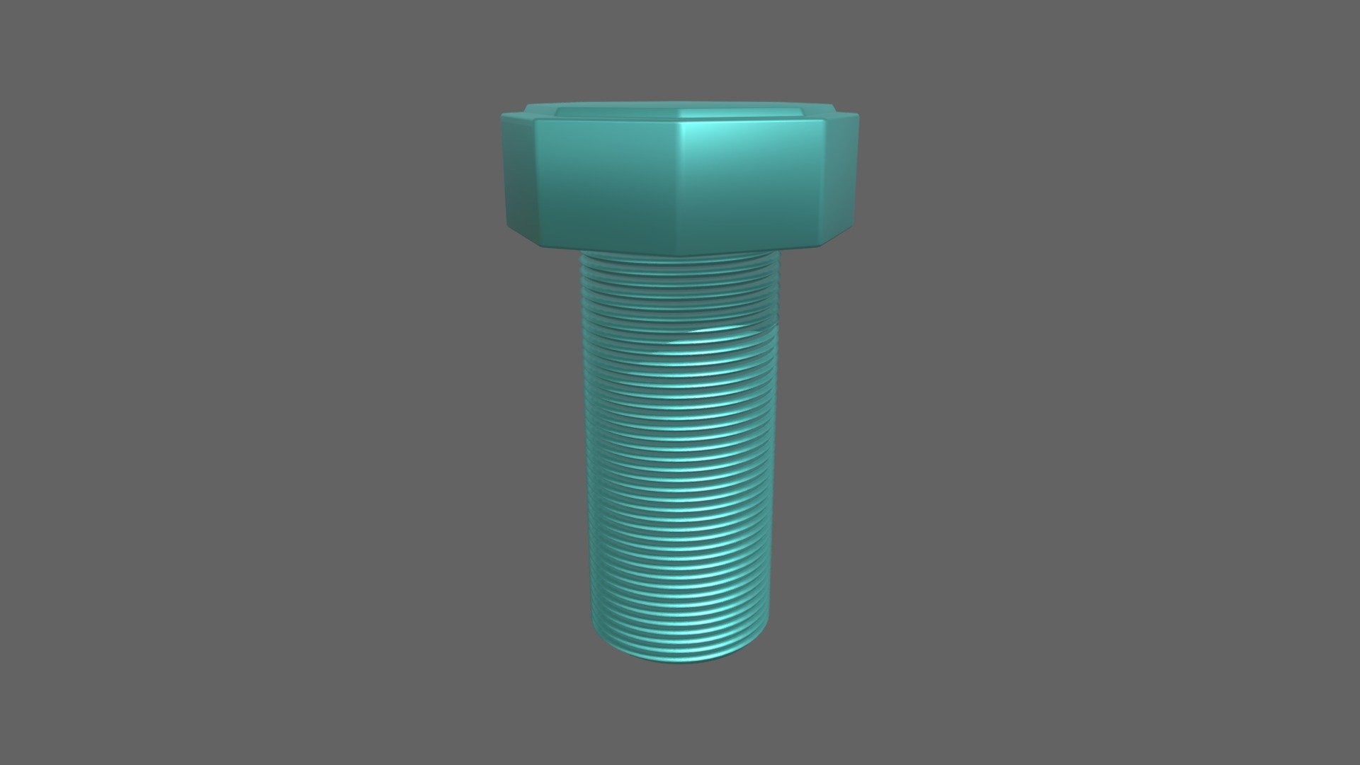 Machine Screw - Download Free 3D model by The Technical Guru (@Octa ...
