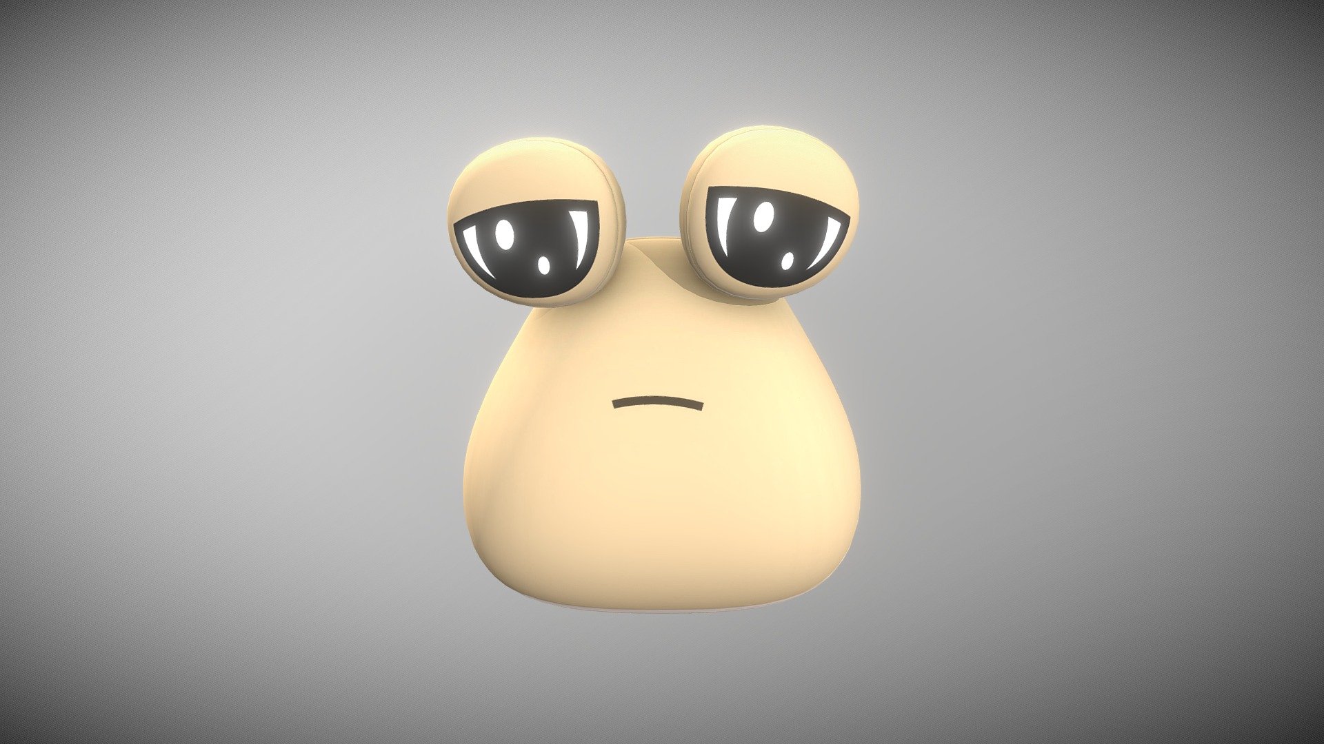 Sad Pou - Download Free 3D model by Shinnyton 3D (@shinnymodels ...