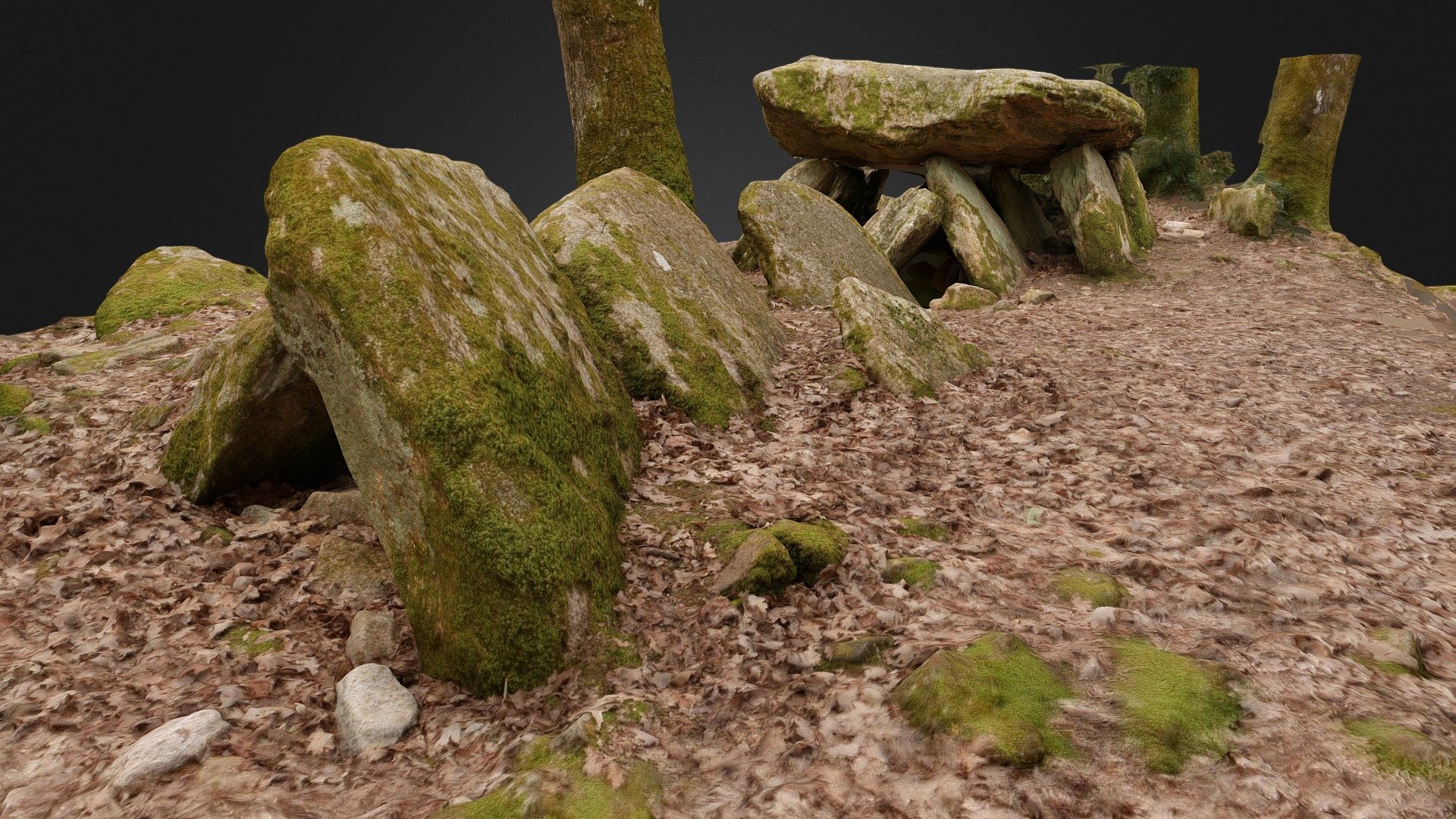 Prehistoric dolmen 1 - 3D model by Théobald GUFFON (@tguffon) [63ae266 ...
