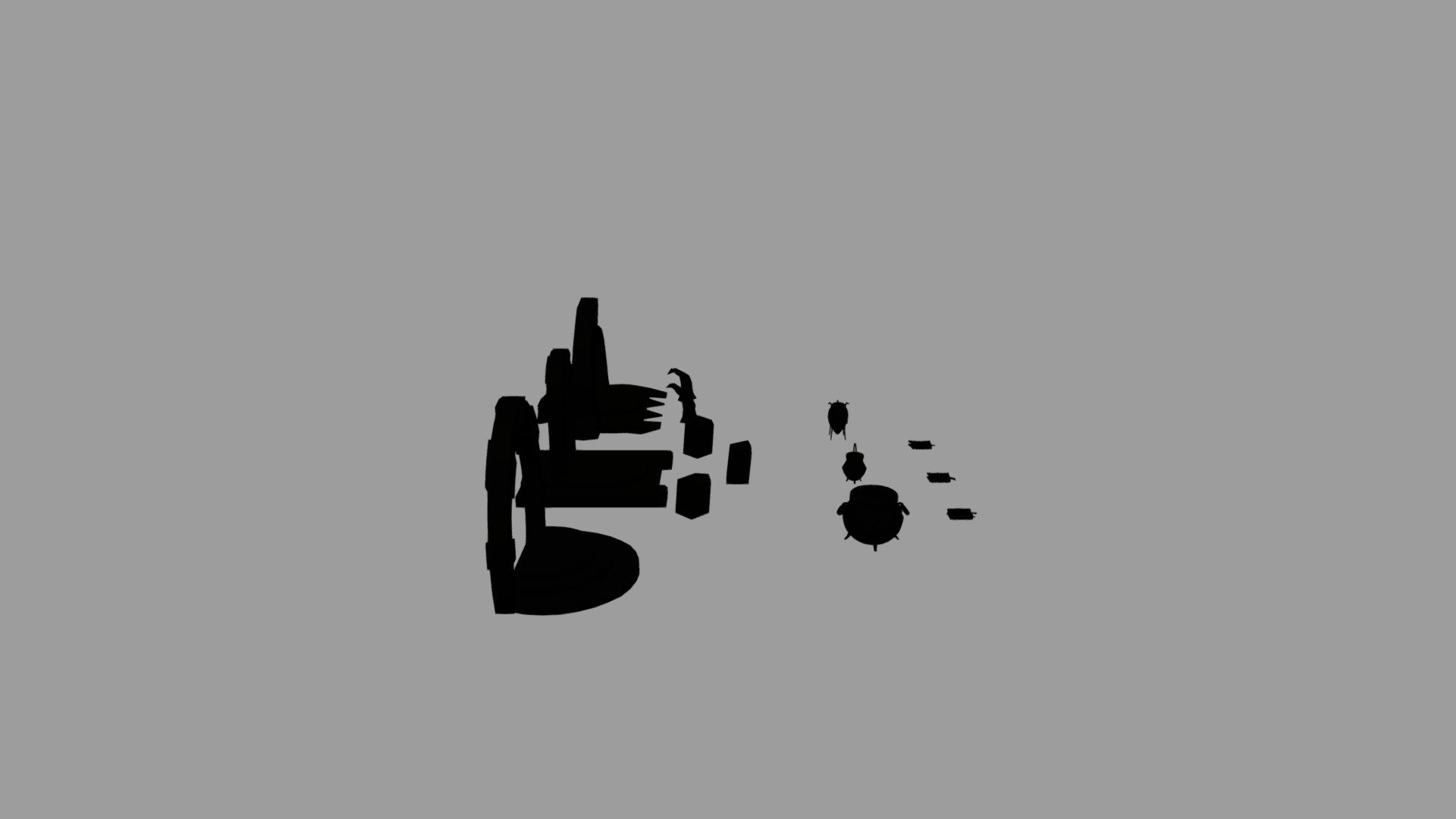 (HW XYZ School) Silhouettes - Download Free 3D model by Slackerman ...