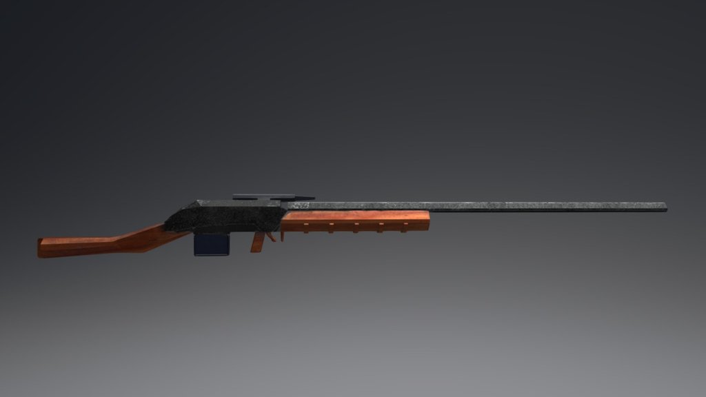 Jezzail Railrifle - 3D model by Timejumper [63b020e] - Sketchfab