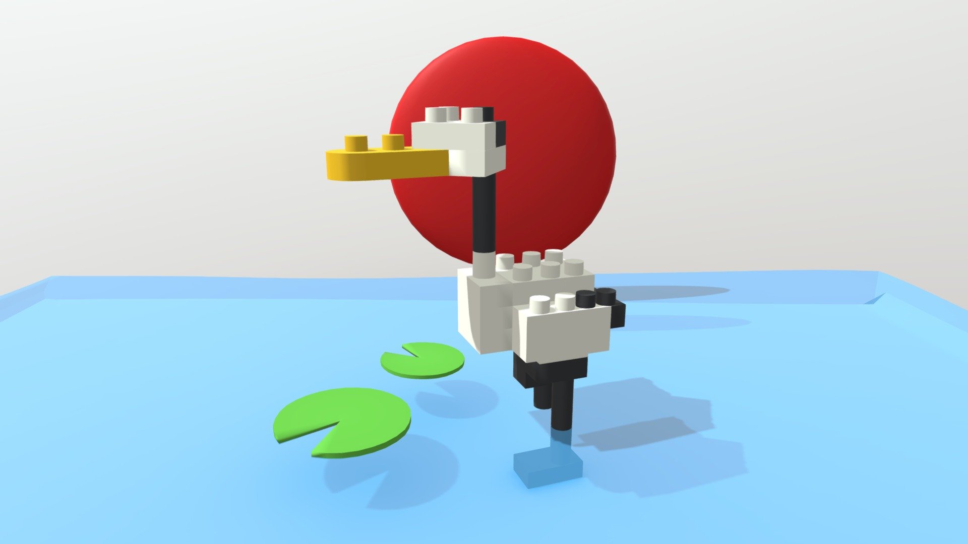 Crane Lego - Download Free 3D model by Melina.Thadea [63b0290] - Sketchfab