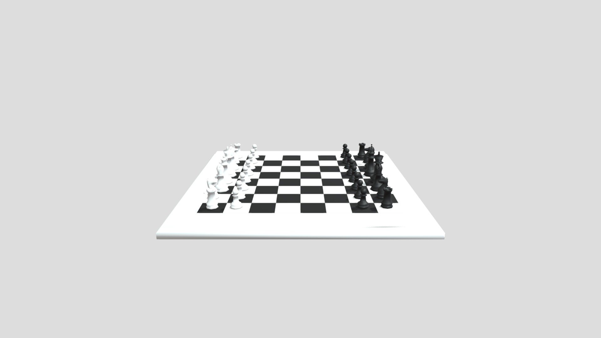 Chess Scene - 3D model by vasanth_24 [63b07f8] - Sketchfab