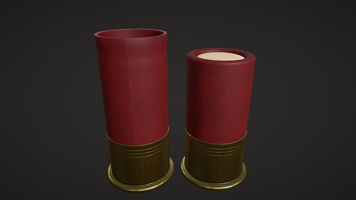 Shotshell 3D models - Sketchfab