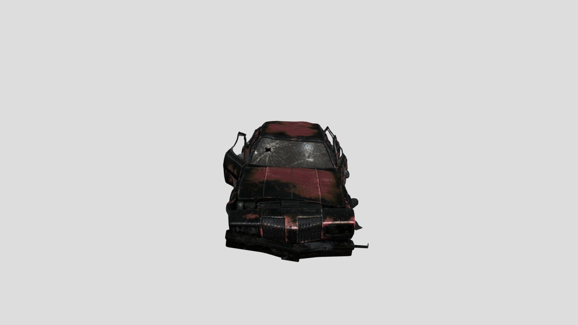 Broken car - Download Free 3D model by horizon man (@mazurilla260 ...