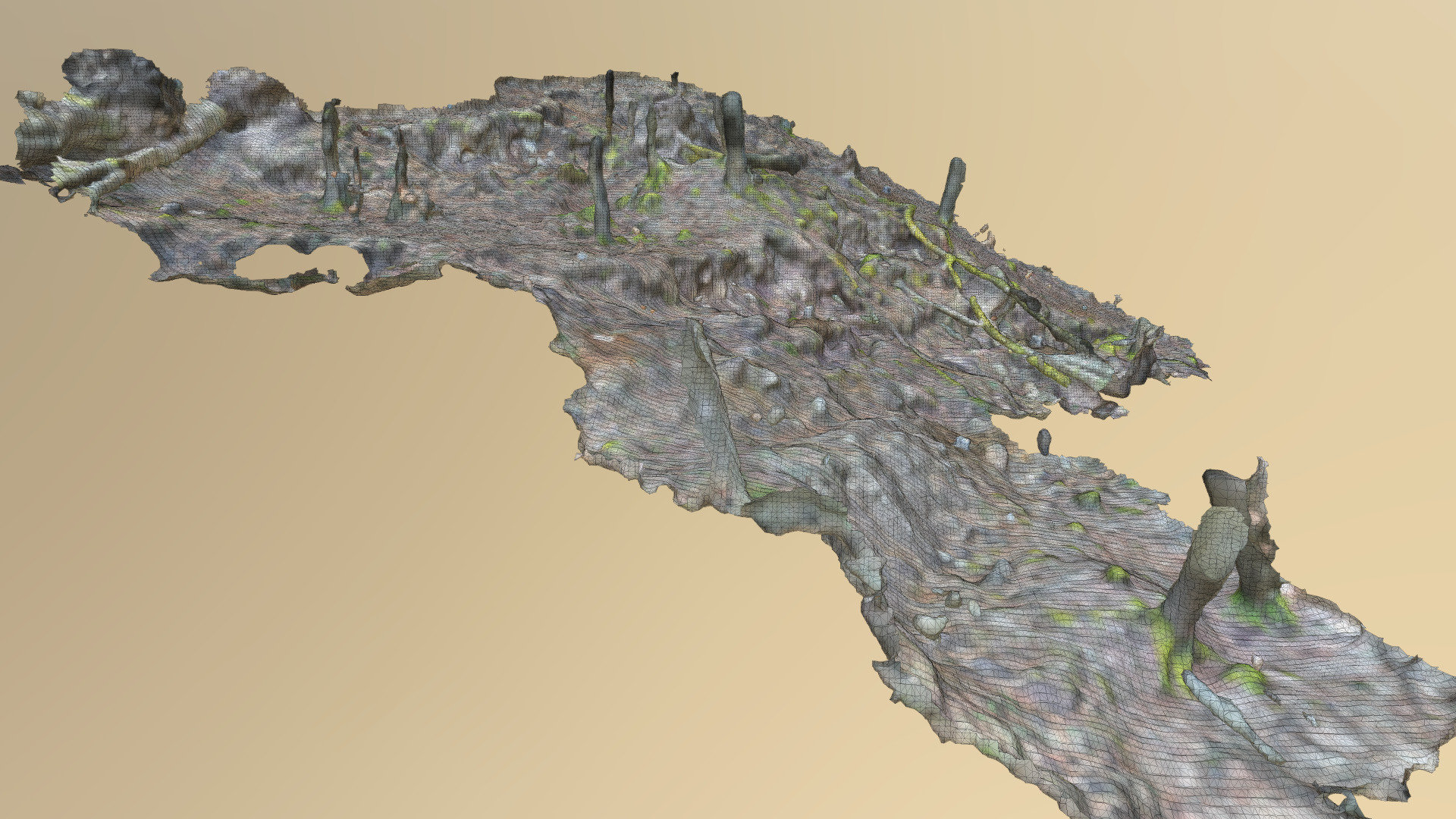 Landslide - 3D model by murmur [63b43b6] - Sketchfab