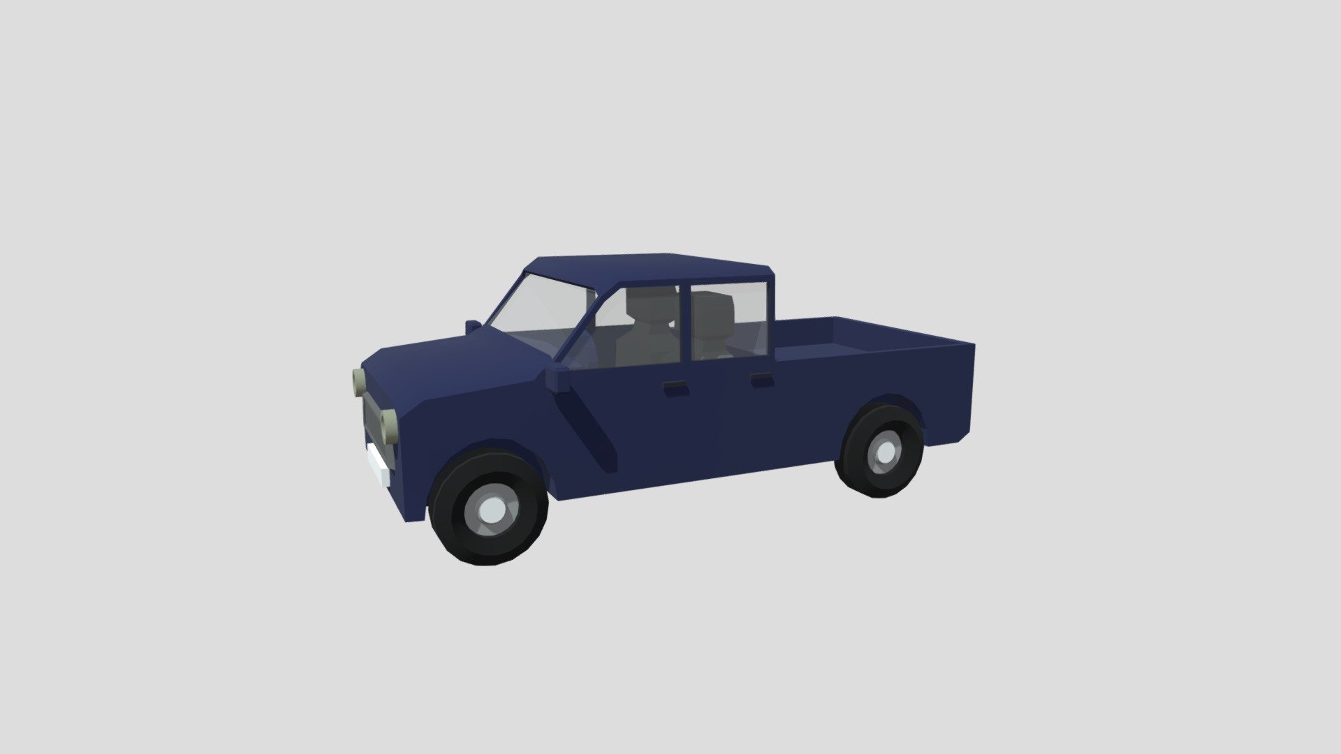 Mini Pickup Car - 3D model by aysenaz (@Aysenazkara) [63b5fe0] - Sketchfab