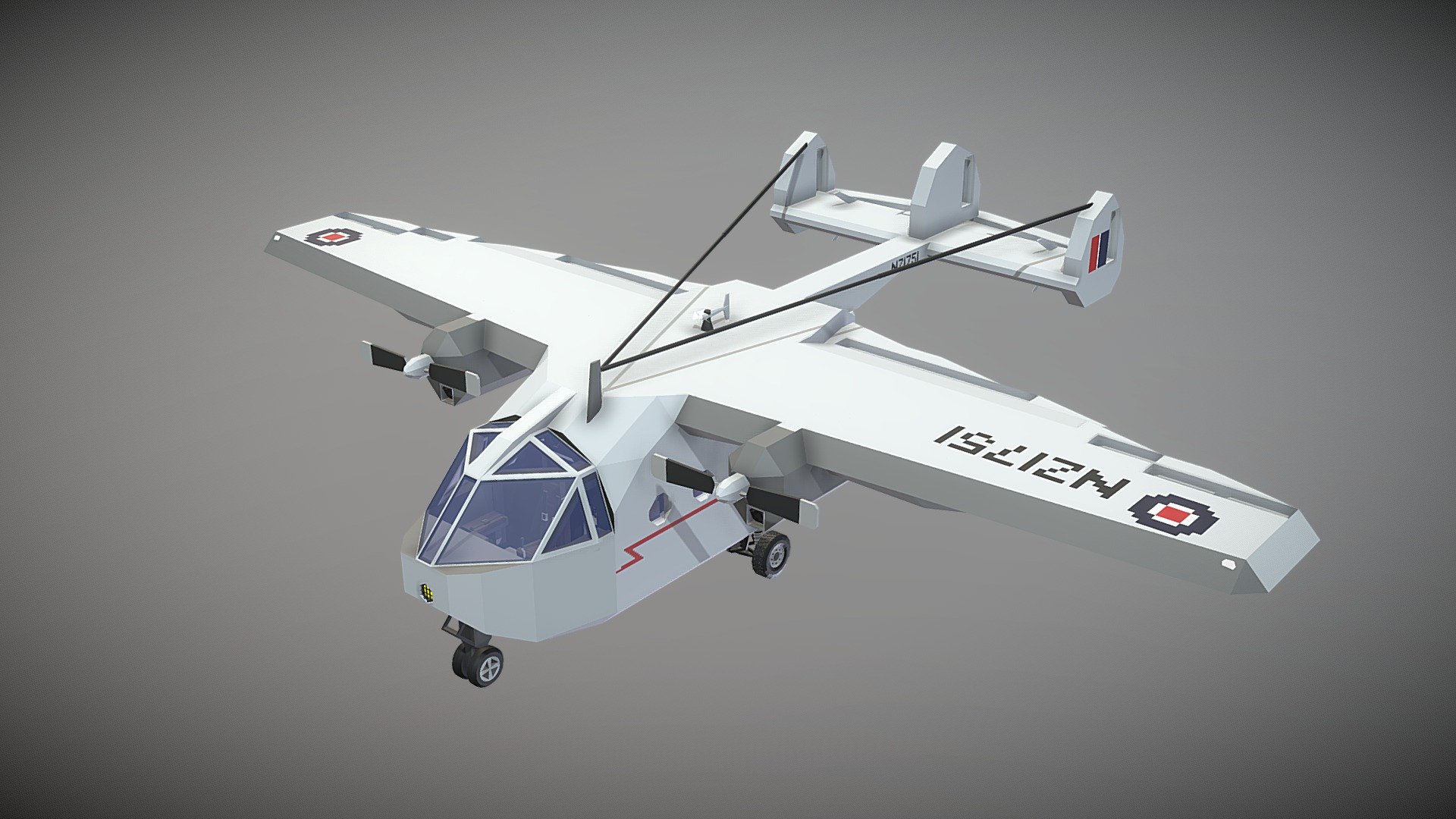 Miles M.57 Aerovan - Stormworks - Download Free 3D model by Thales ...