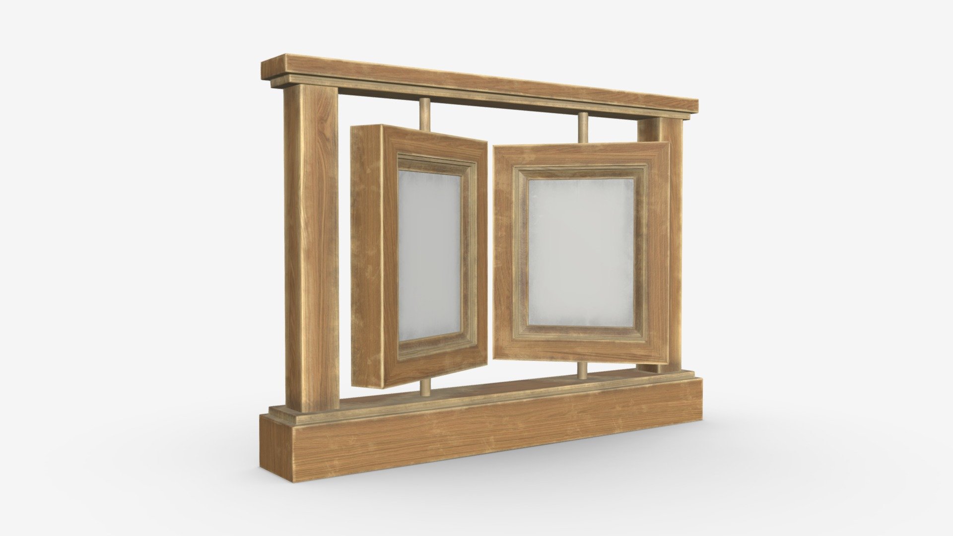 Wooden photo frames - Buy Royalty Free 3D model by HQ3DMOD ...