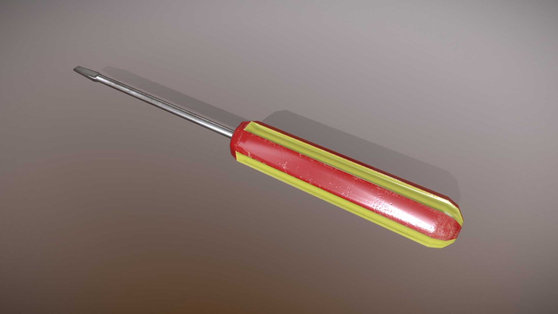 Low Poly Screw Driver - Download Free 3D model by TheoClarke [63b81a1 ...