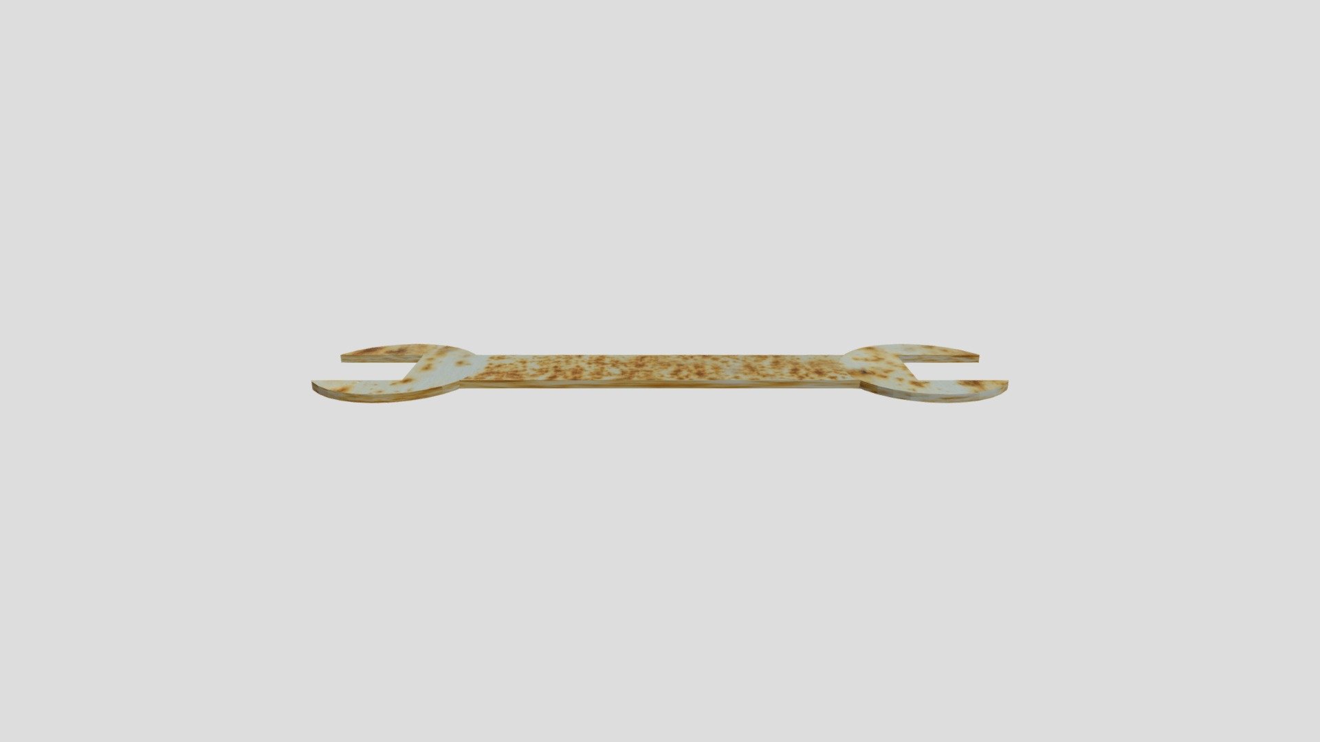 Rusty wrench - Download Free 3D model by 0059-22-02-g [63b9653] - Sketchfab