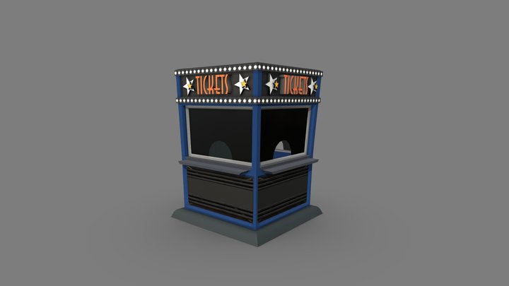 Ticket 3D models - Sketchfab