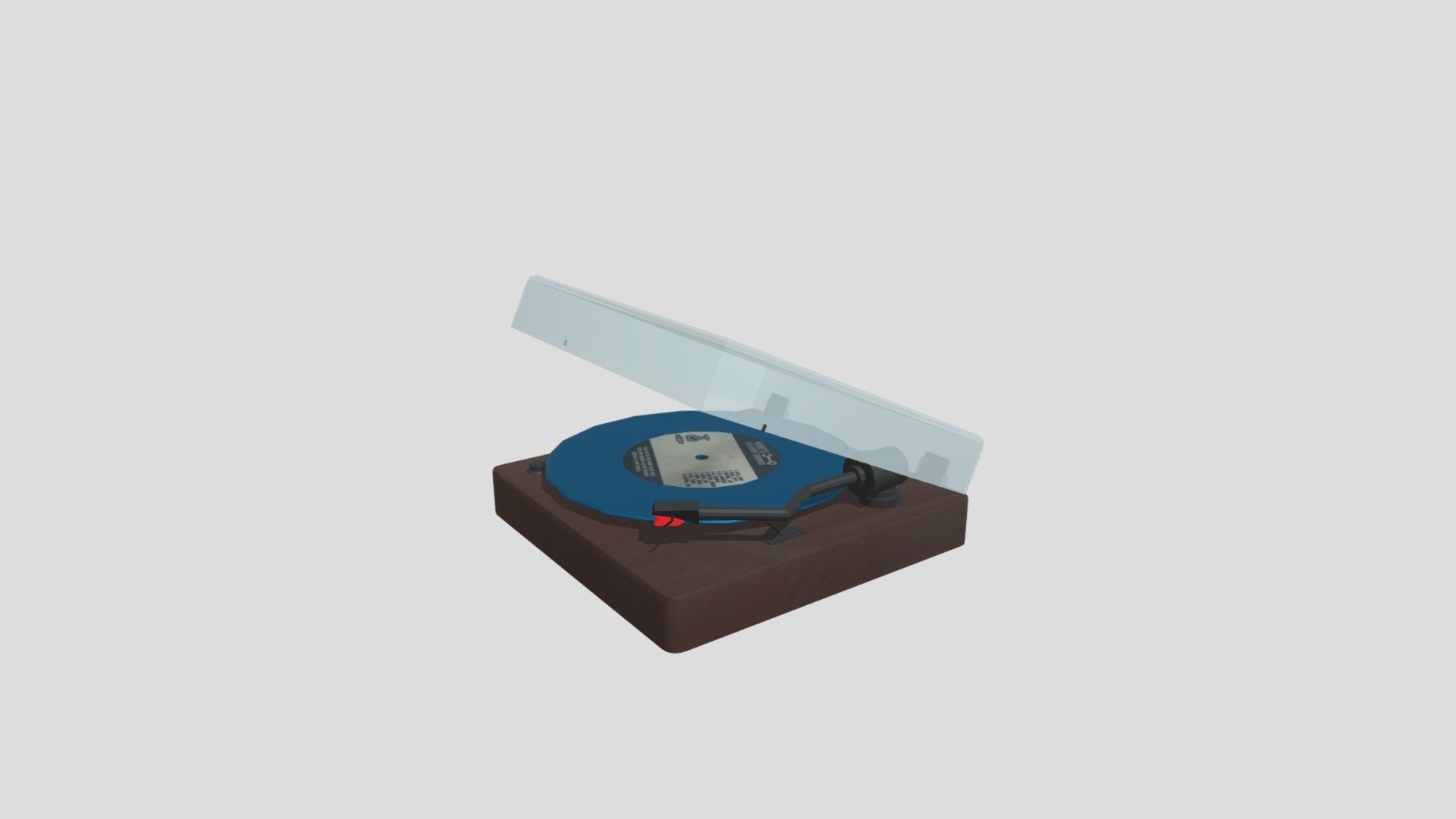 recordplayer - 3D model by Crimblr [63bb2ab] - Sketchfab
