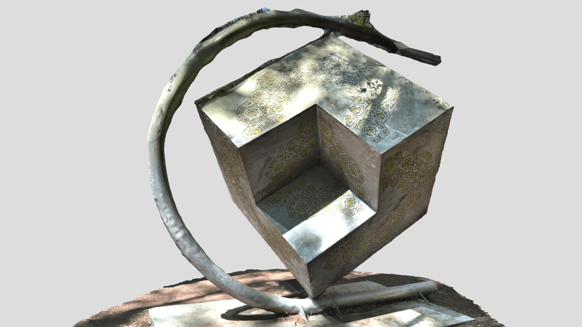 Cube Sculpture - 3D model by daniel packard (@daniel-packard) [63bbb34 ...