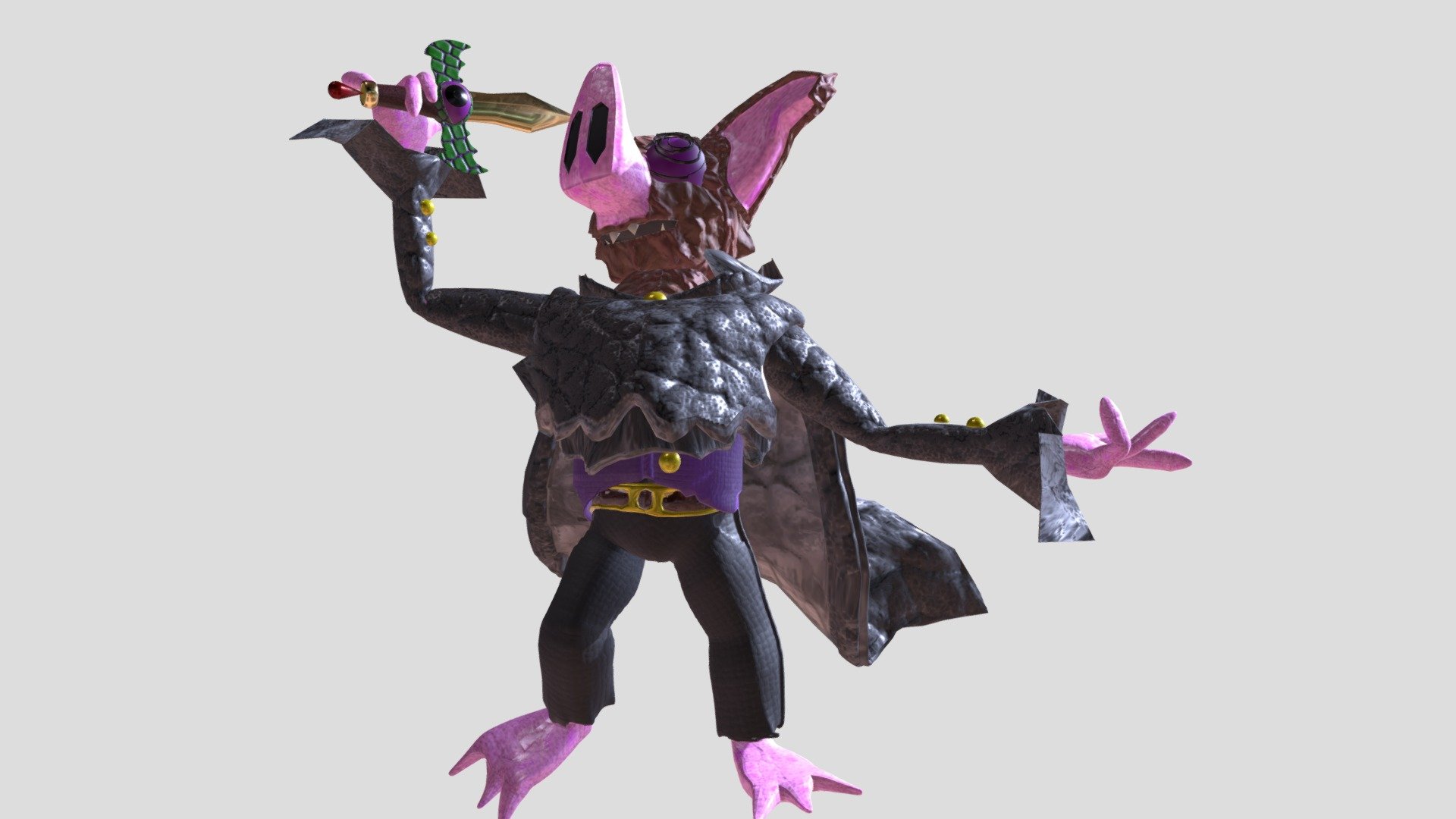 Bat The Ripper - 3D model by Kainmcelhinney [63bc24e] - Sketchfab