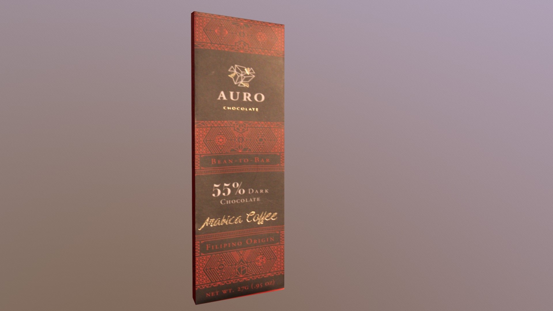 Auro 50% Dark Chocolate Arabica Coffee - 3D model by Jerry Espinocilla ...