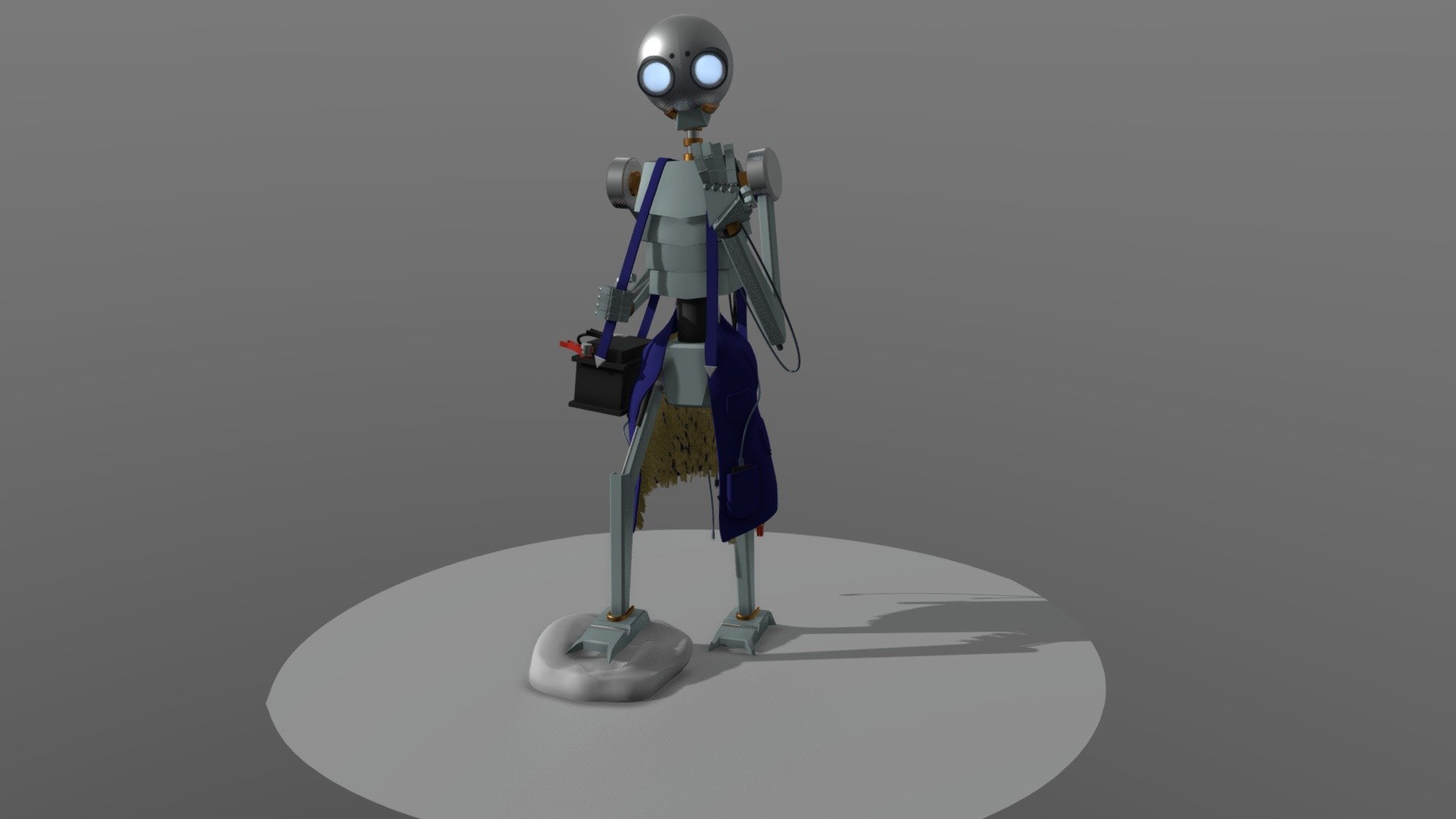 Snowbot - 3D model by Kocy (@kozeto24) [63be23e] - Sketchfab
