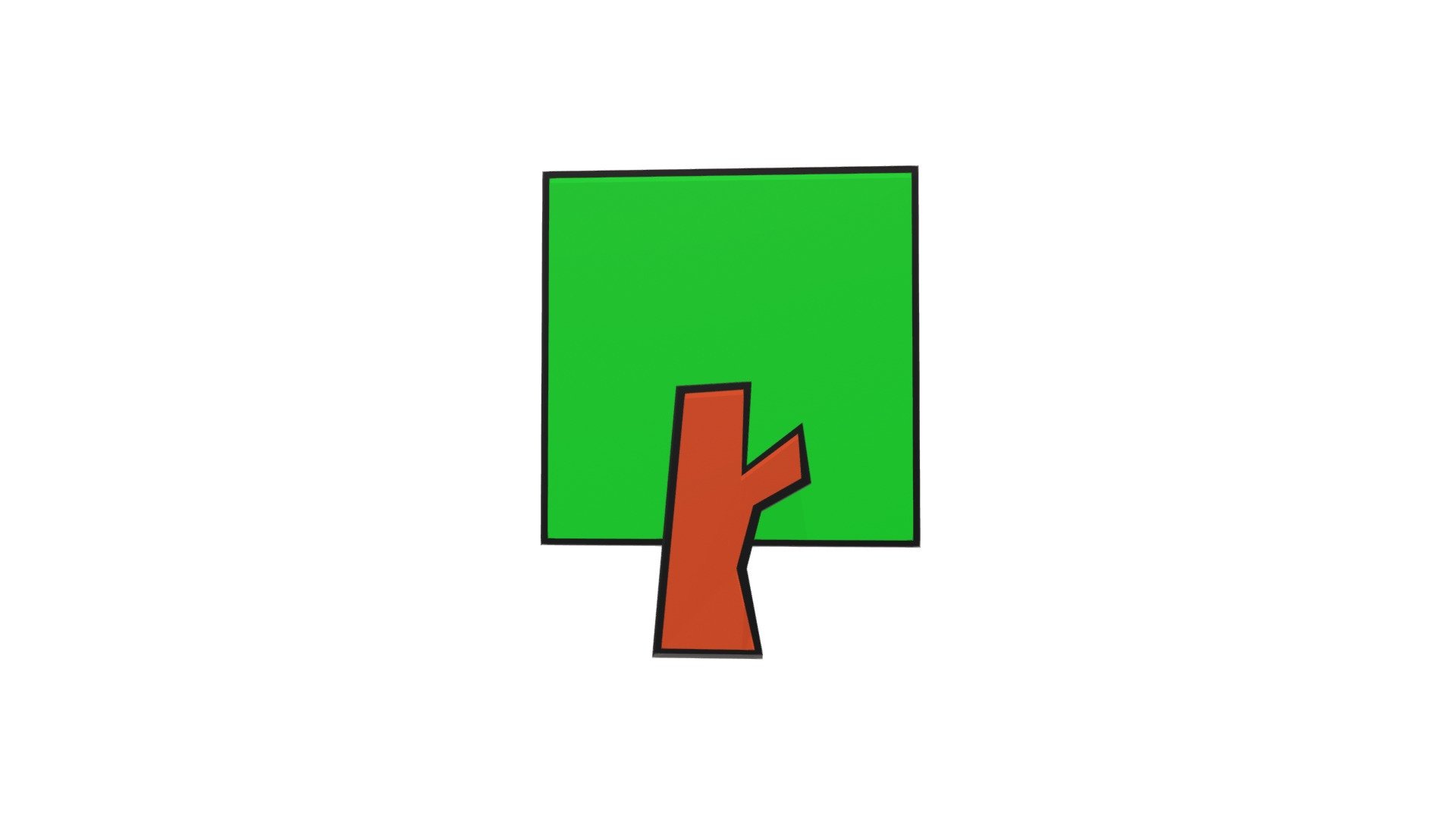2.5D Tree - Download Free 3D model by Lowpoly 0 (@lowpoly0) [63bffcf ...