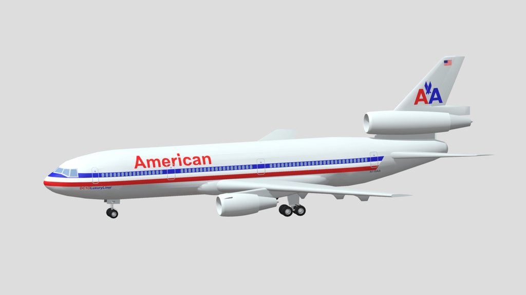 Vintage Airlines - A 3D model collection by Awesome Ploy 3D ...