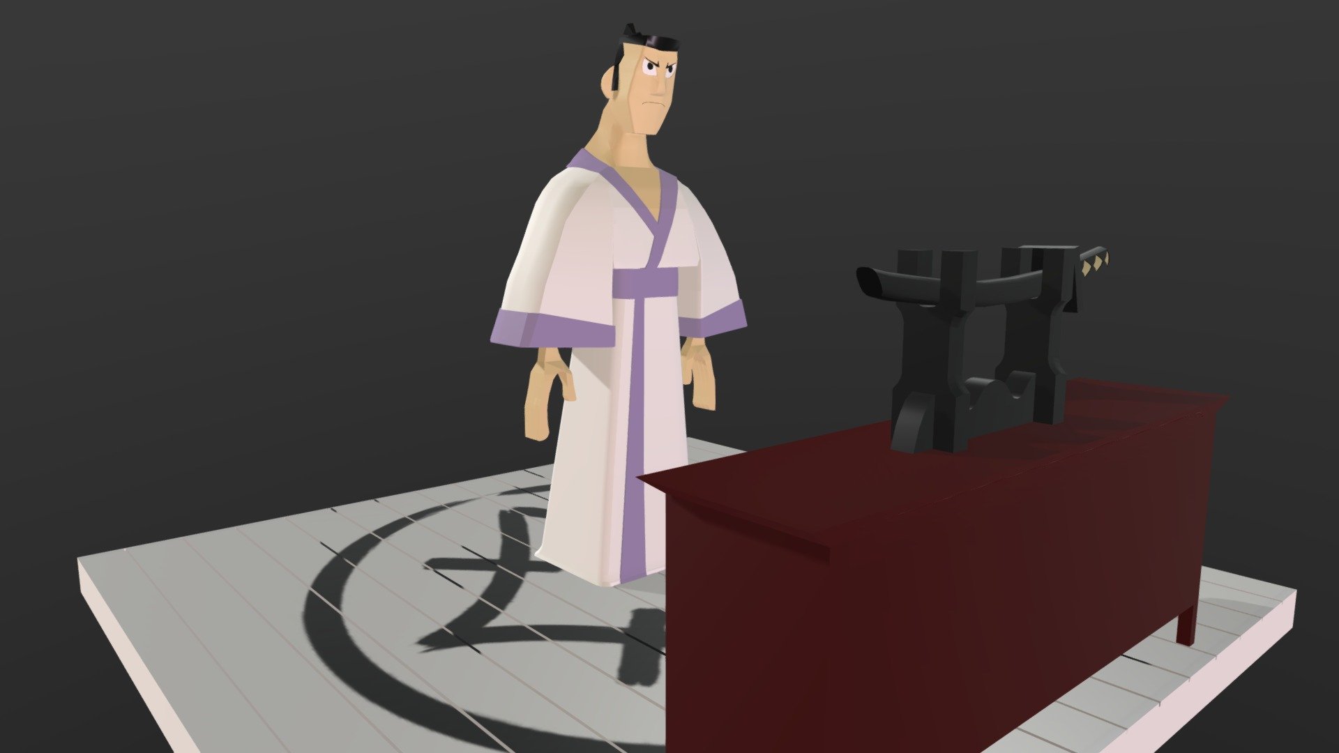 Samurai Jack Ready for Battle - 3D model by moreirahelder21 [63c2616 ...