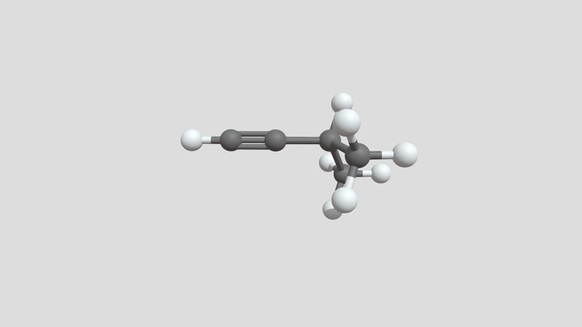 2_METHYLBUT_1_YNE - 3D model by Dien [63c283f] - Sketchfab