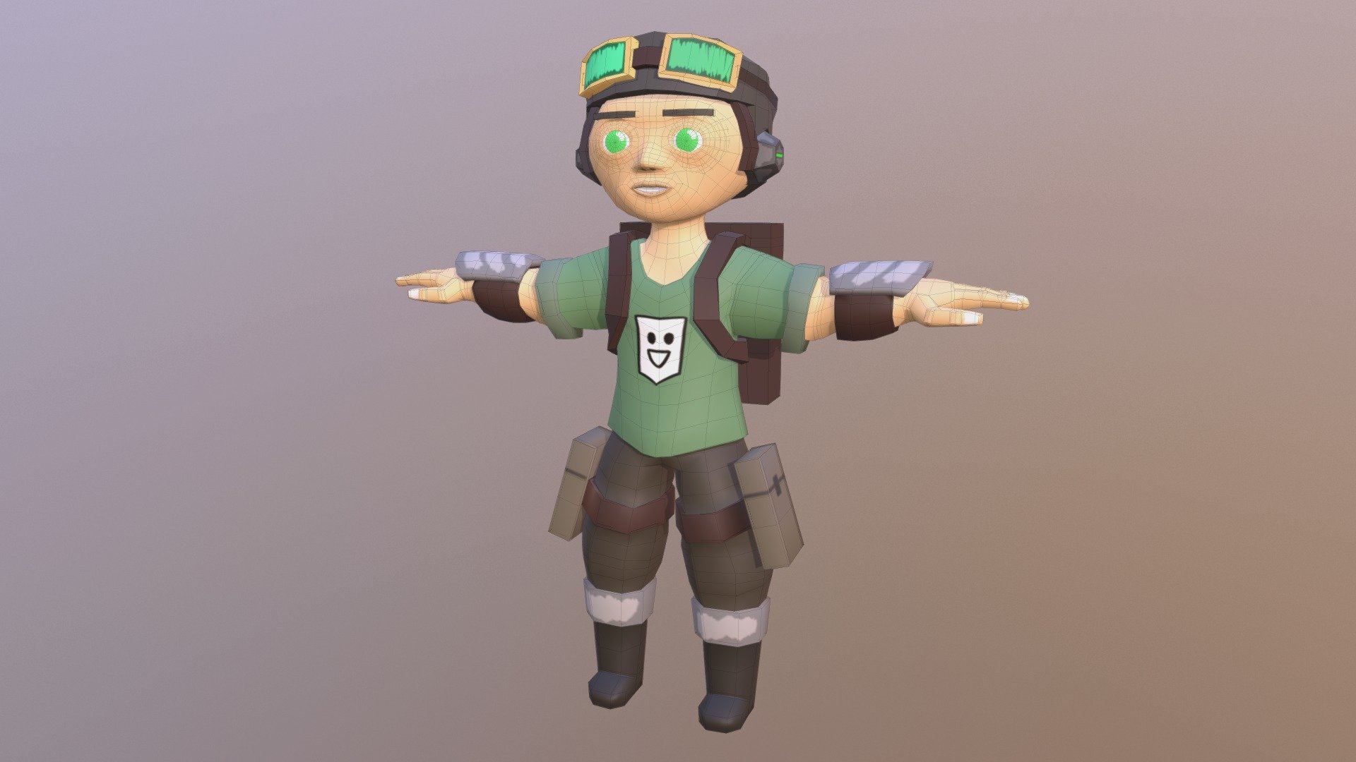Treasure Hunter Character - 3D model by bhon [63c3951] - Sketchfab