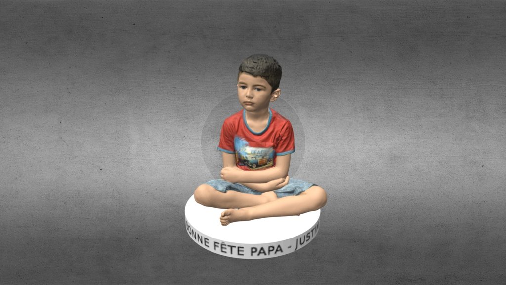 Justin - 3D model by scaneo3d (@tqsh42) [63c3f29] - Sketchfab