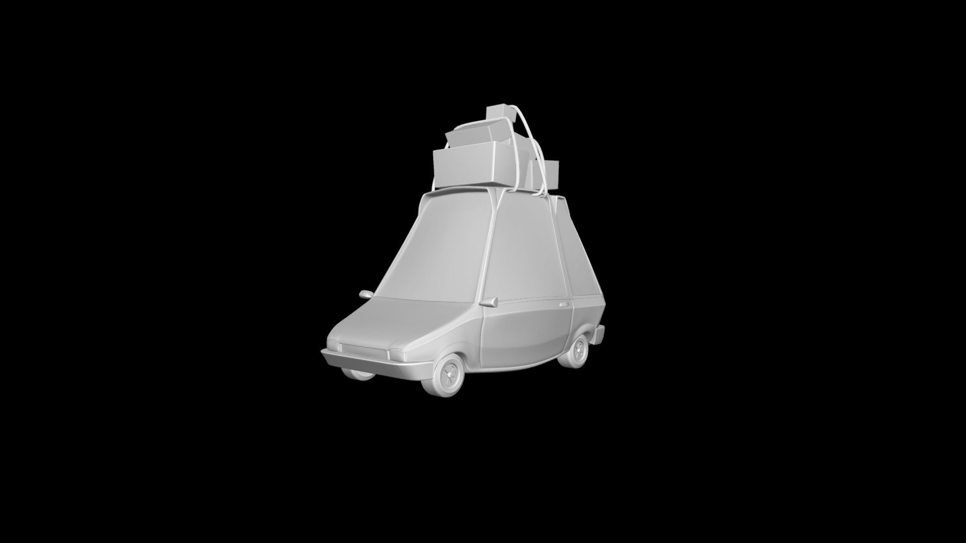 Stylised Car - 3D model by thaliabrunner [63c4f13] - Sketchfab