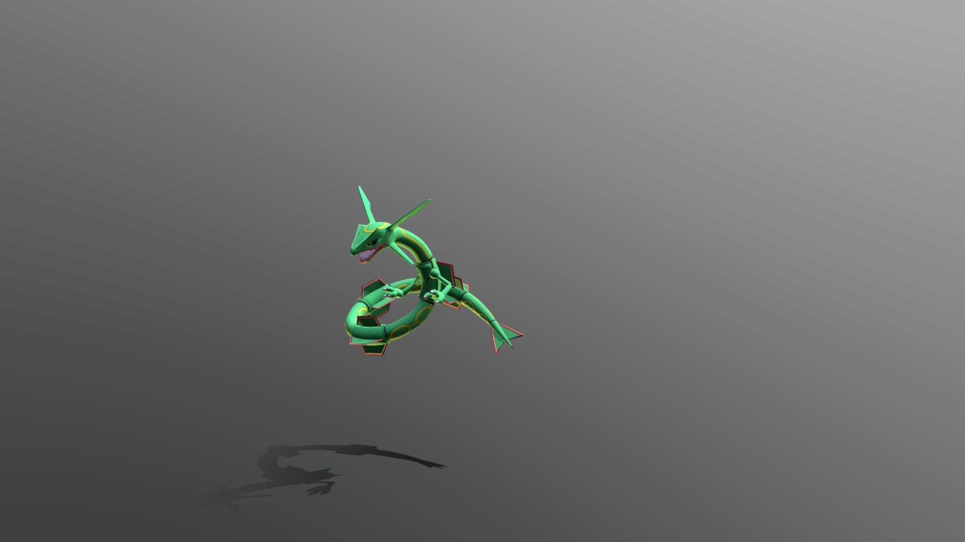 Rayquaza_FBX - 3D model by Wender.Ramirez [63c59e0] - Sketchfab